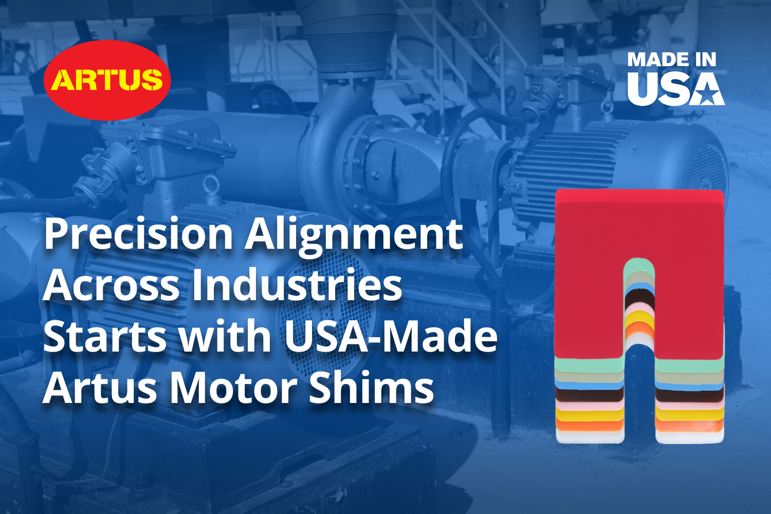 Achieve Optimal Alignment with USA-Made Artus Motor Mount Shims